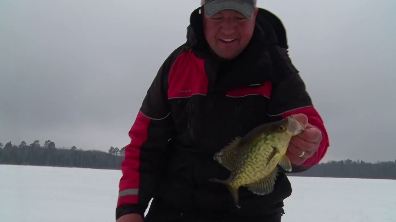 Finding Panfish Ice Fishing in the Mille Lacs area of MN - MidWest Outdoors