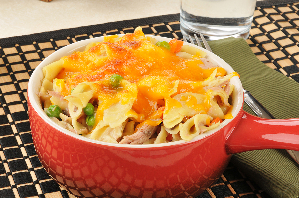 Cheesy Fish Pasta Casserole - MidWest Outdoors